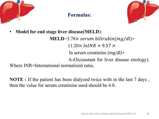 Dose Adjustment in renal and hepatic failure | PPTX | Endocrine and ...