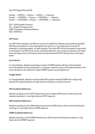 Common Dos and DDoS | PDF