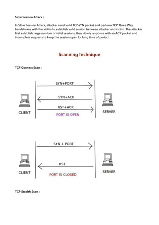 Common Dos and DDoS | PDF