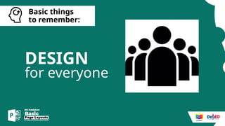 Basic Page Layouts for beginners - Deped | PPTX