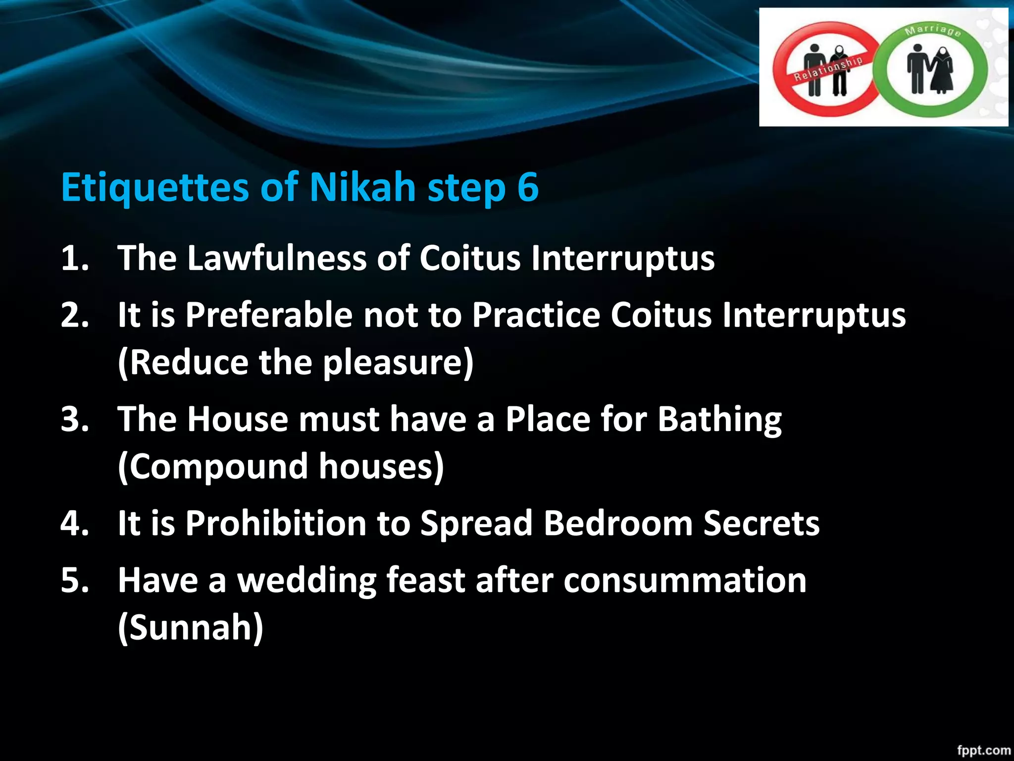 Dos and donts before and after nikah by nuh tahir | PDF | Islam ...