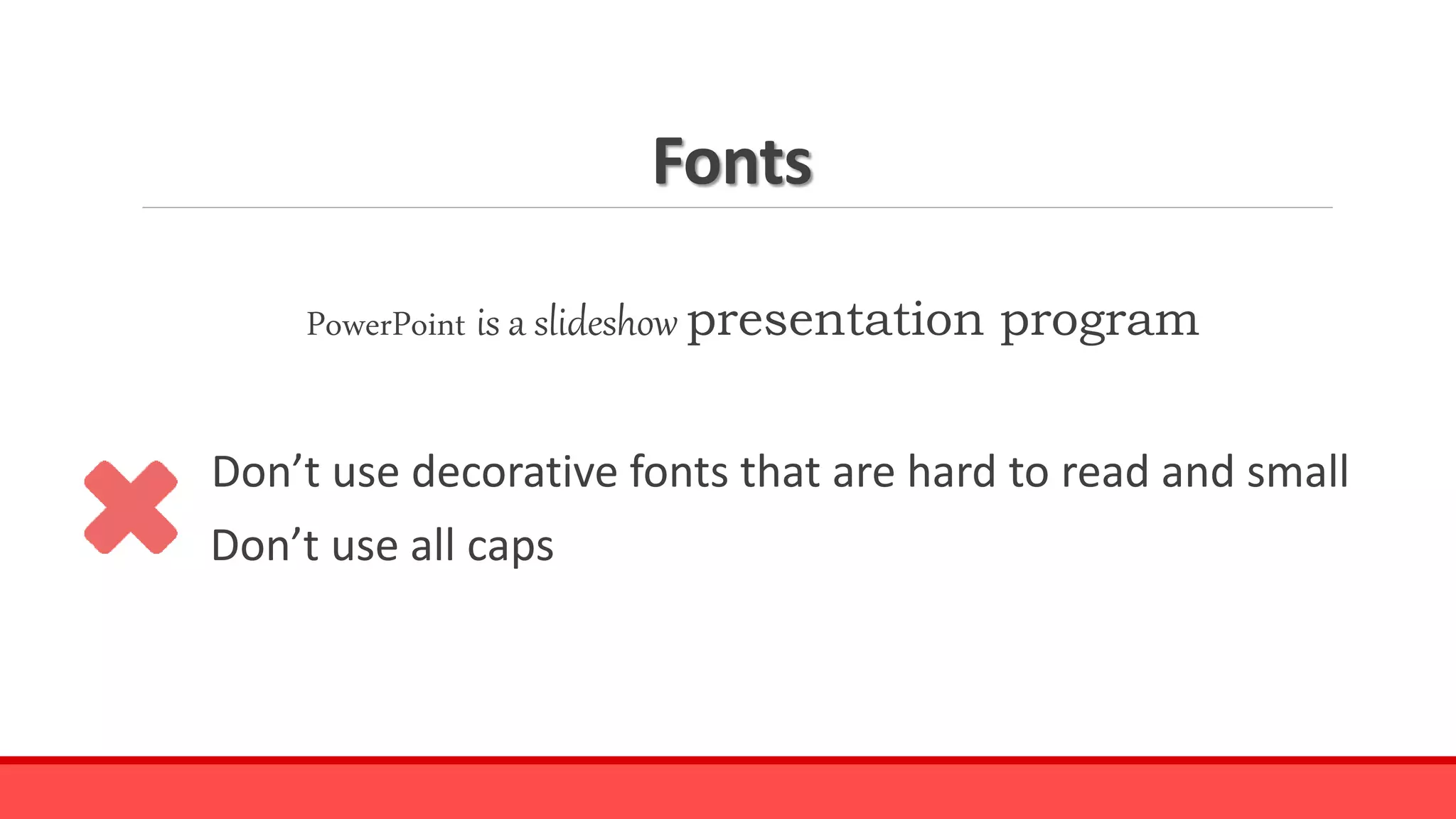 Do's and don'ts for an effective PowerPoint Presentation | PPTX