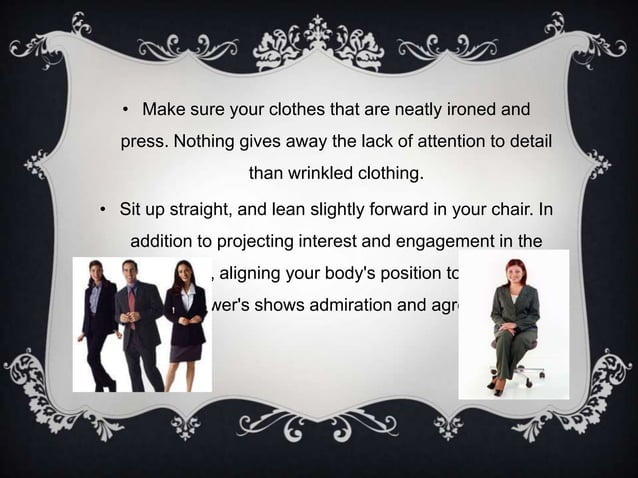 Dos and dont’s of a job interview | PPT
