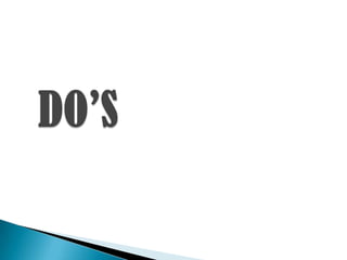 Dos and donts of a job interview ppt | PPT