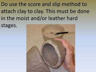 Dos and donts of clay power point | PPTX