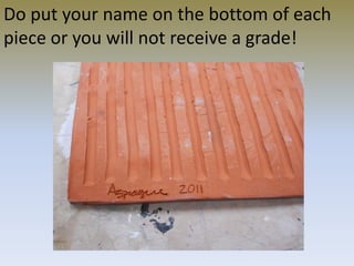 Dos and donts of clay power point | PPT