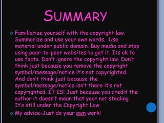 Do’S And Donts Of Copyrighting | PPTX