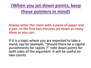 Dos and Donts of GD.ppt