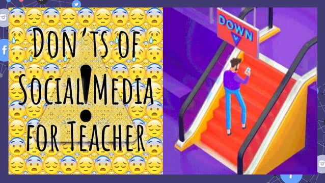 Do's and Don'ts of Social Media for Teachers.pptx | Education