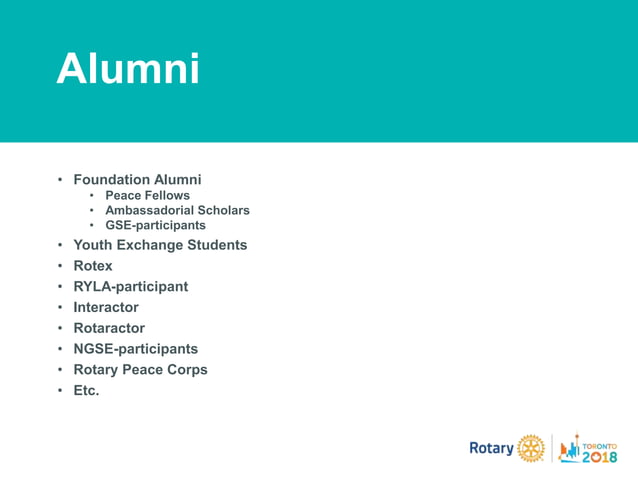Dos and Donts to Make Alumni Members | PPT