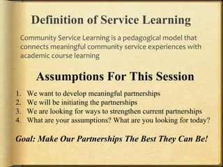 Empowering Your Community: Do’s and Don’ts of Service-Learning ...