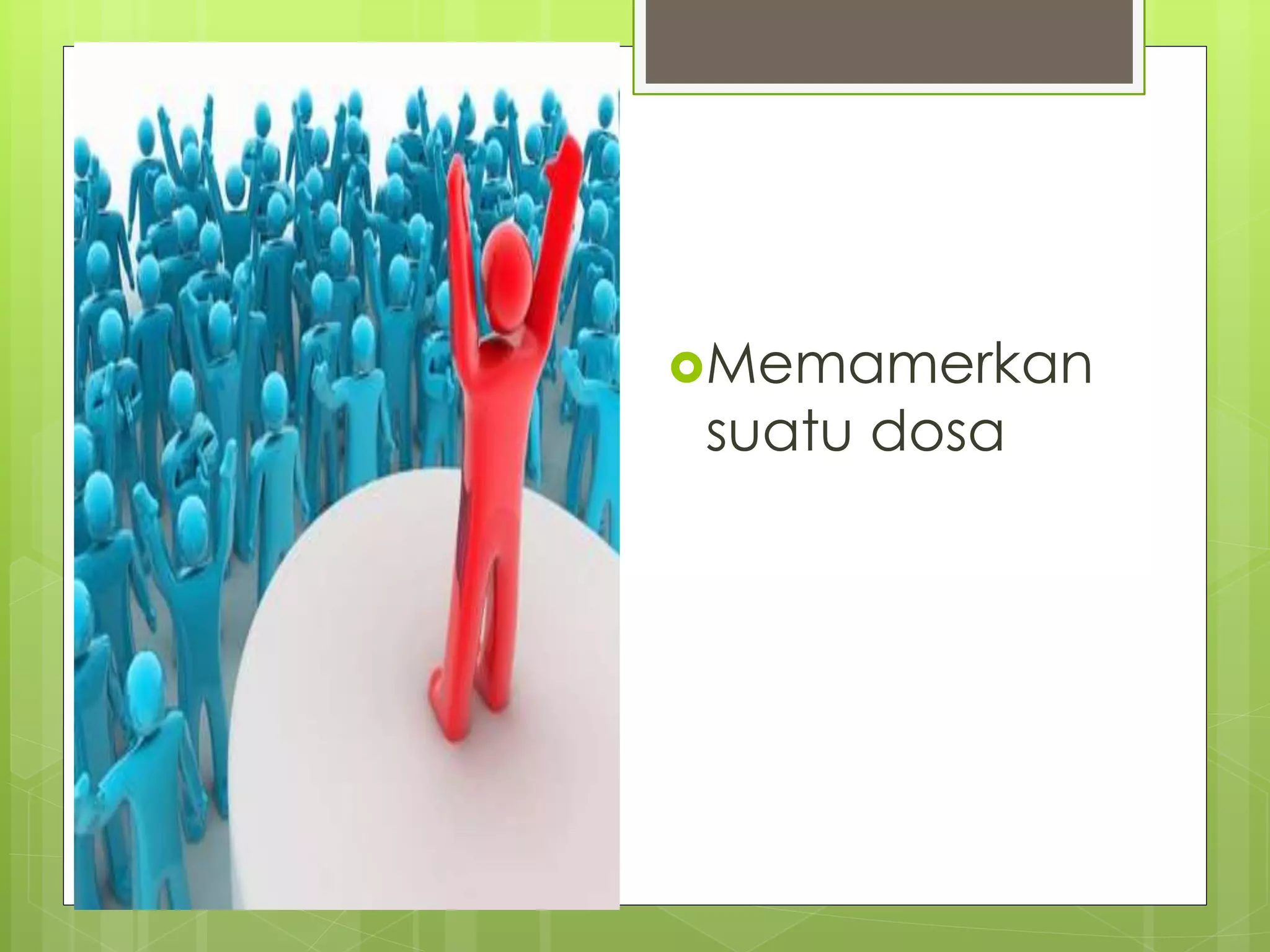 Dosa-dosa Besar | PPT