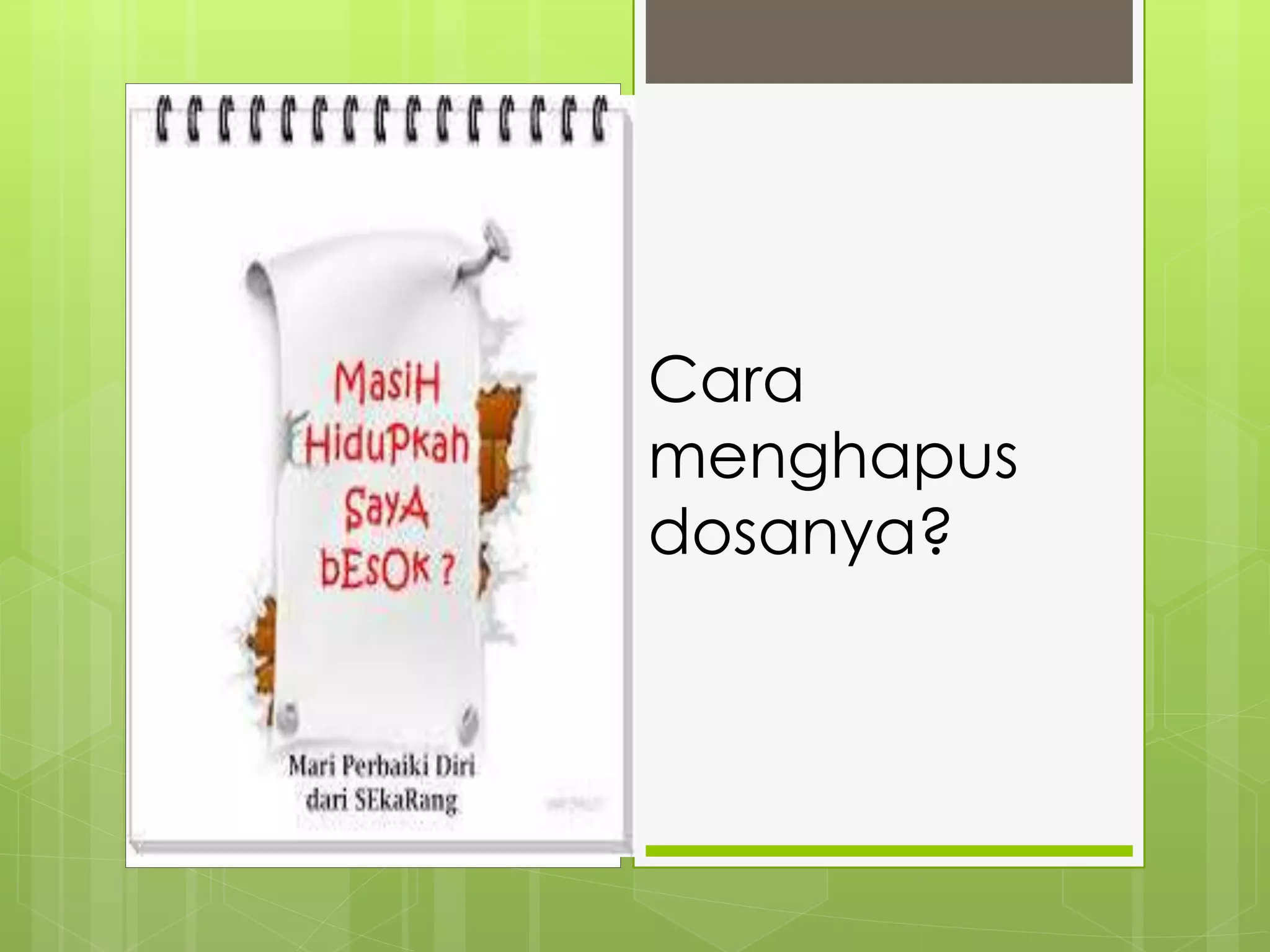 Dosa-dosa Besar | PPTX