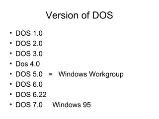 Dos ckass nots | PPT