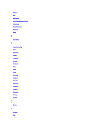 Doscommands | PDF | Operating Systems | Computer Software and Applications