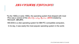 Dos commands new | PPT
