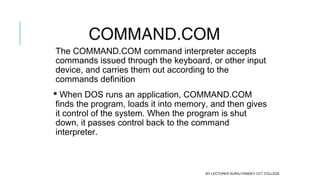 Dos commands new | PPT