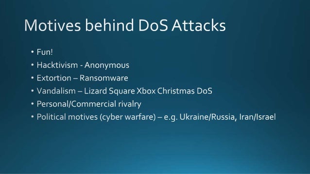 Doss Ddos Drdos Attacks