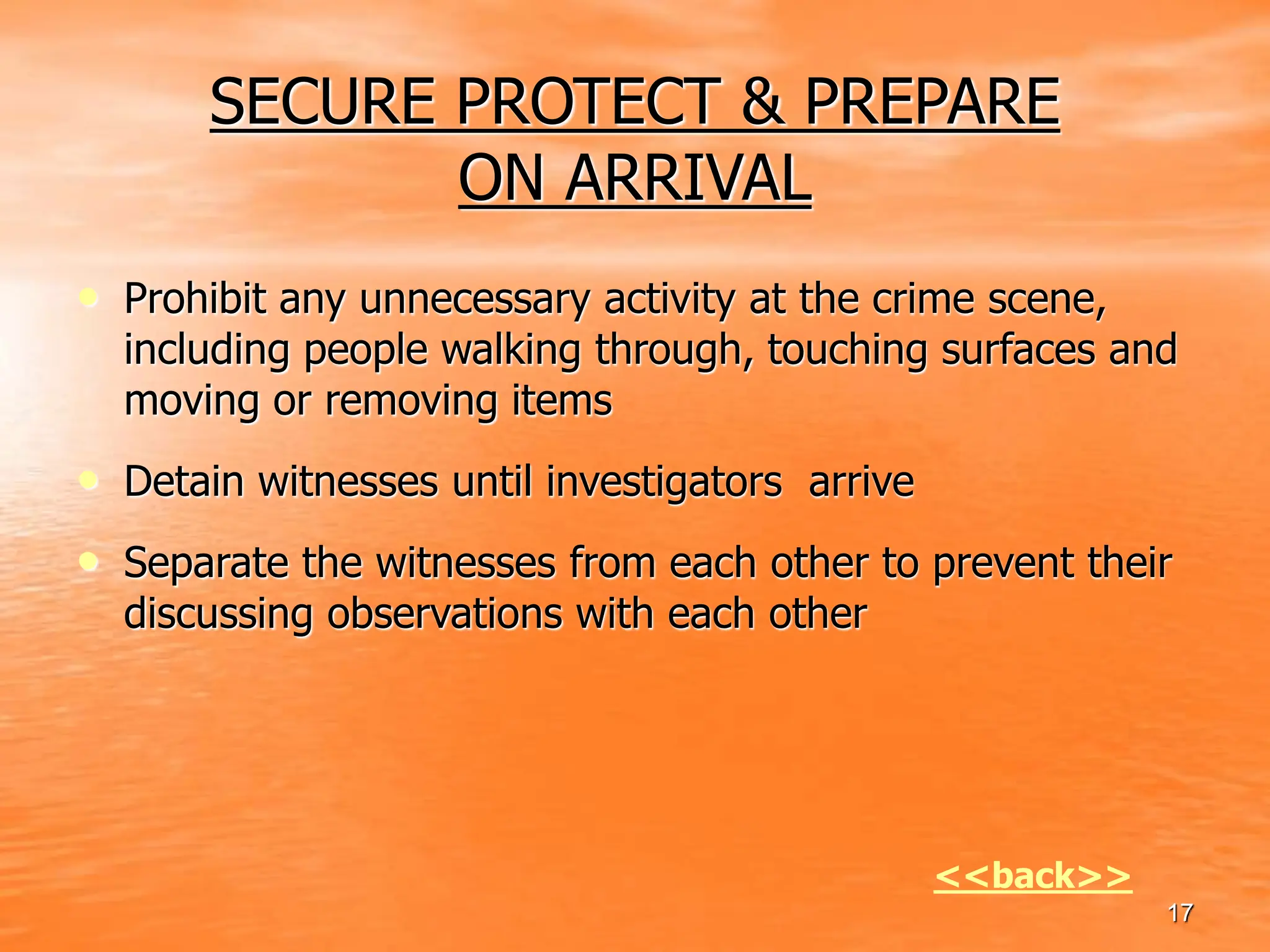 DOS DONT IN INVESTIGATION OF CONVENTIONAL CRIME CASES.ppt