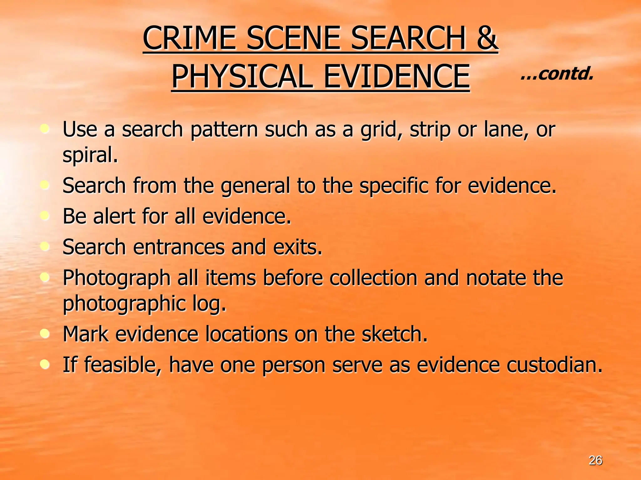 DOS DONT IN INVESTIGATION OF CONVENTIONAL CRIME CASES.ppt