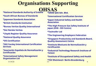 Dos & Donts - OHSAS 18001 Safety awareness.PPT | Business | Business ...
