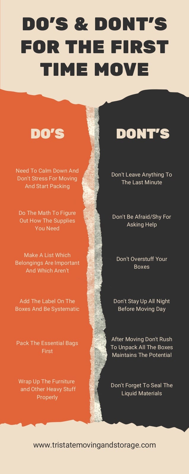 Do's & Dont's For The First Time Move.pdf