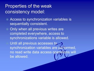 Distributed Shared Memory | PPTX | Databases | Computer Software and Applications