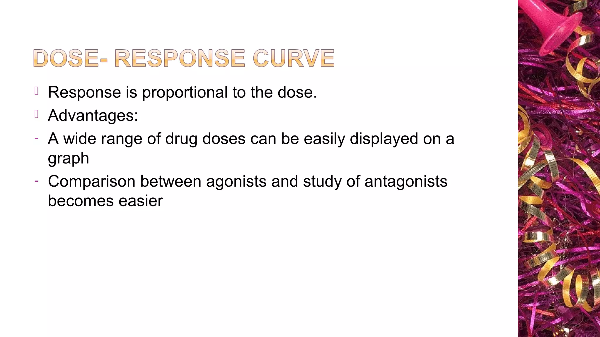 Dose response relationship | PPT