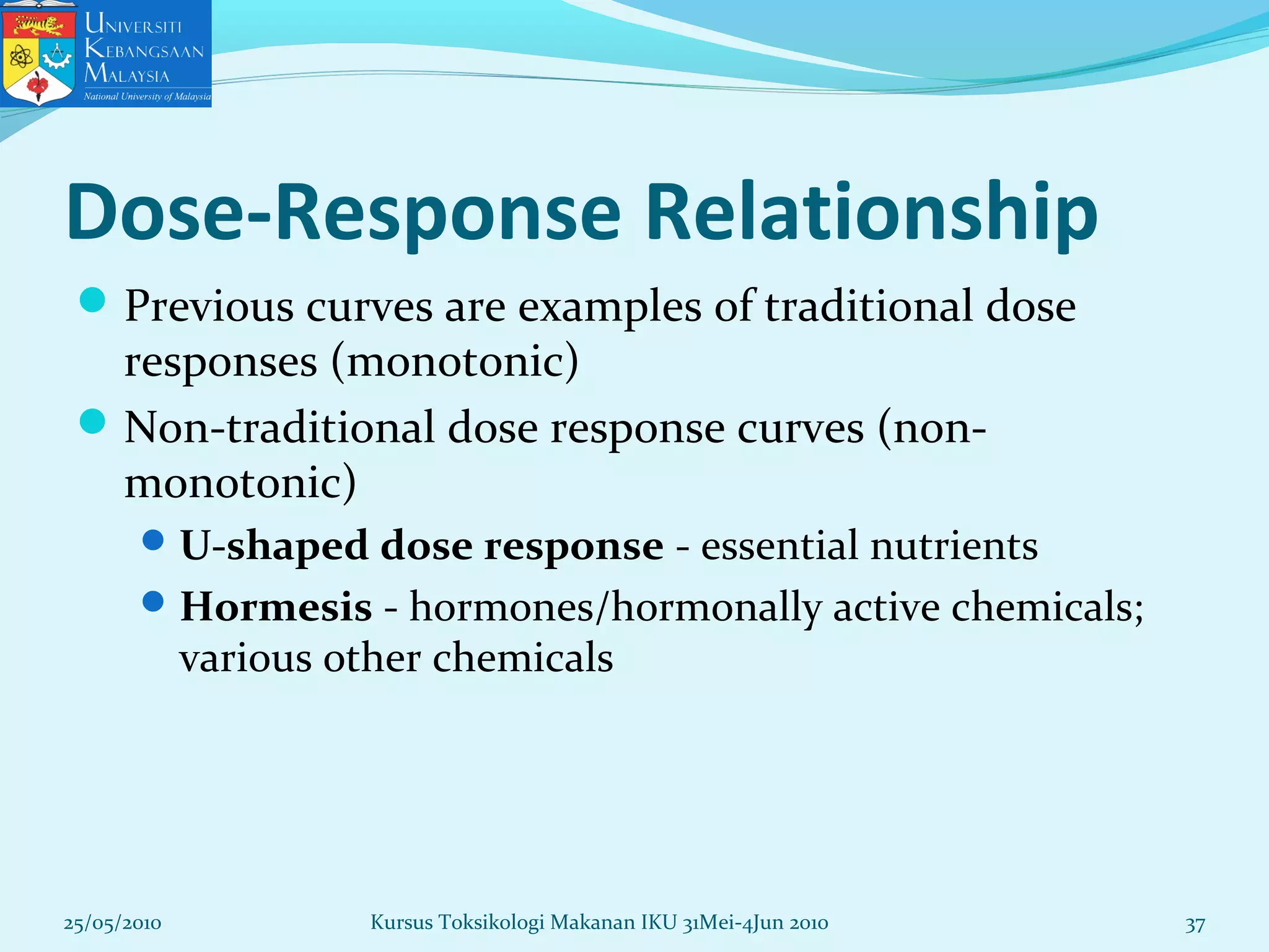 Dose response relationship | PPT
