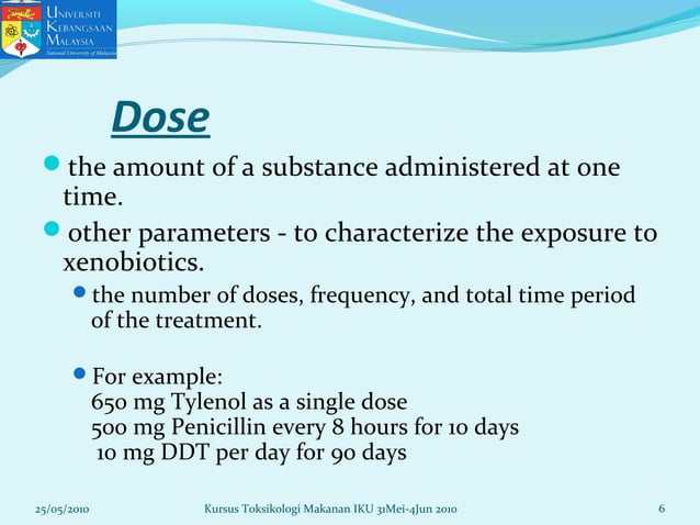 Dose response relationship | PPT