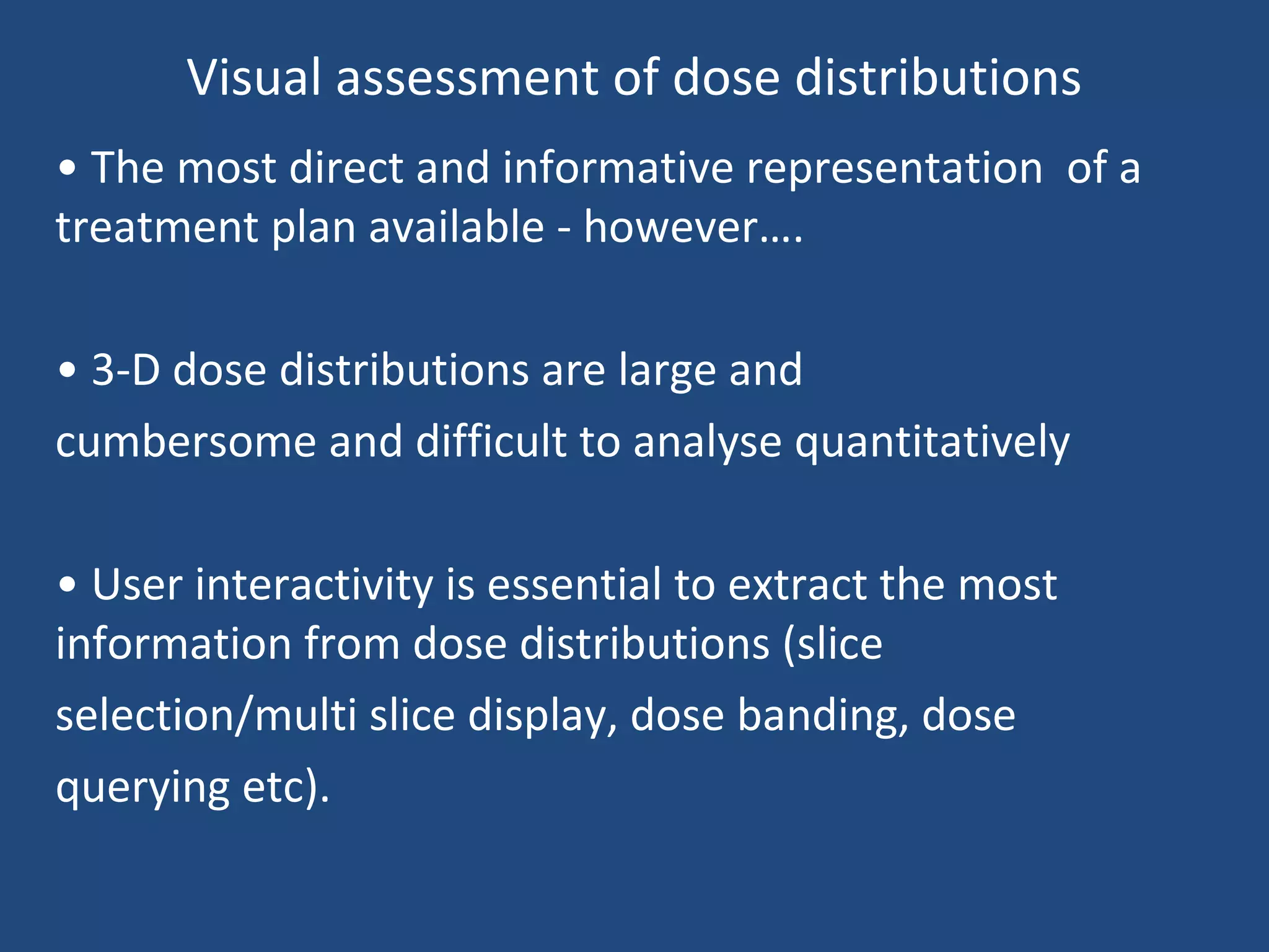Dose volume histogram | PPT