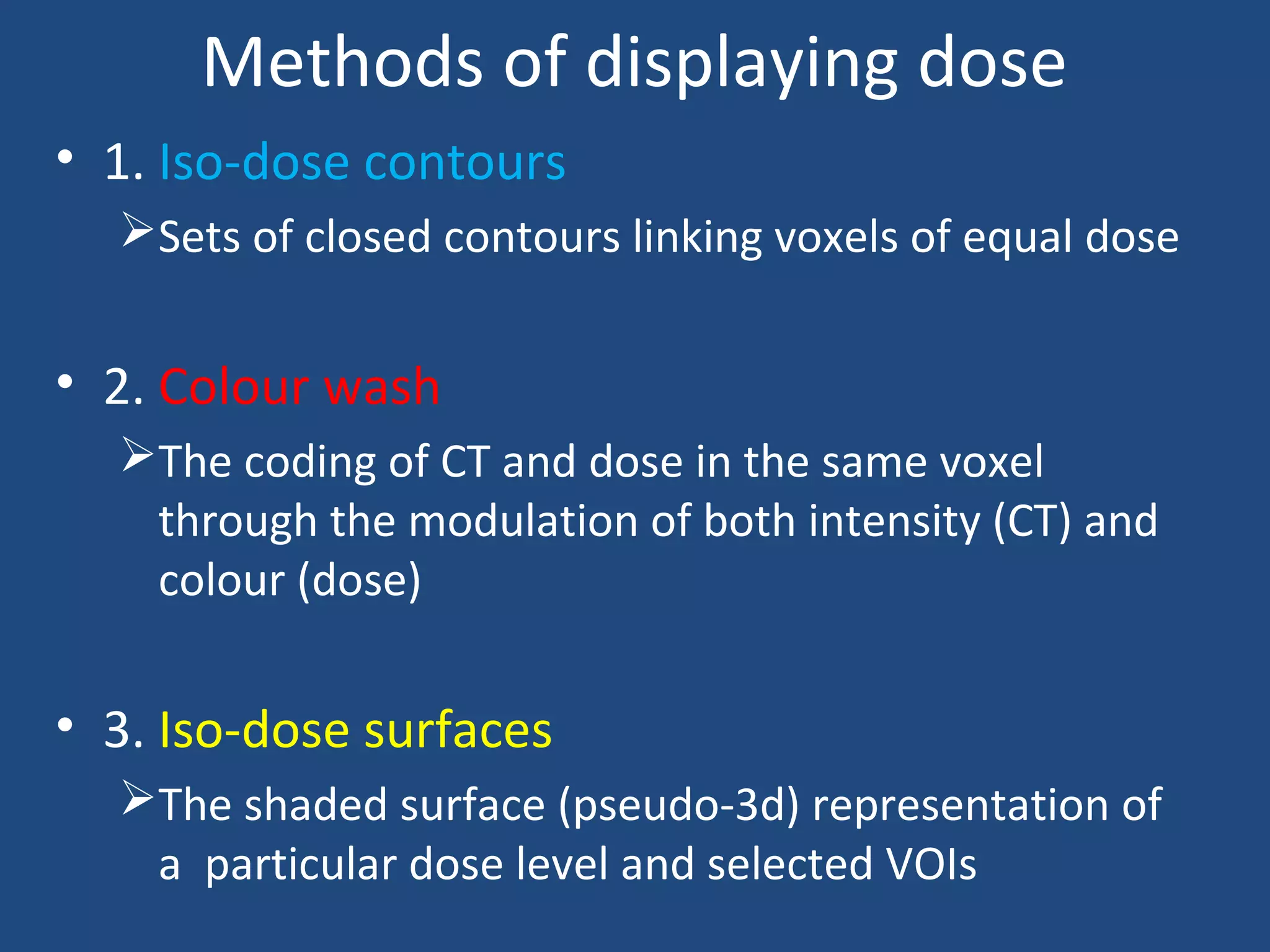 Dose volume histogram | PPT