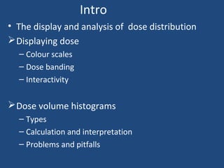 Dose volume histogram | PPT