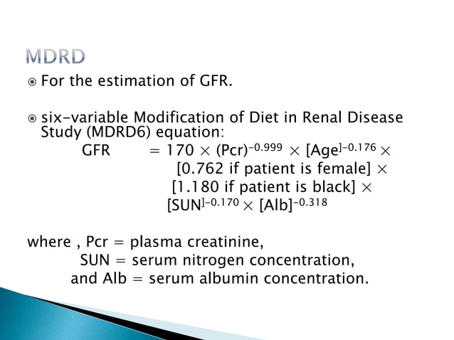 Dose adjustment in renal disorder | PPTX