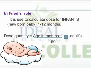 Dose calculation | PPTX