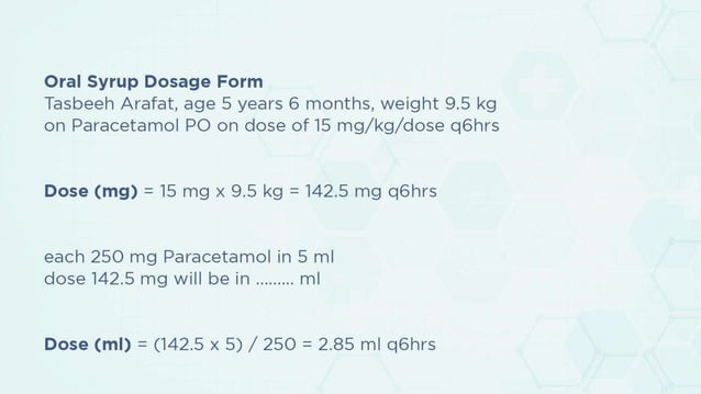 Dose Calculations | PPT