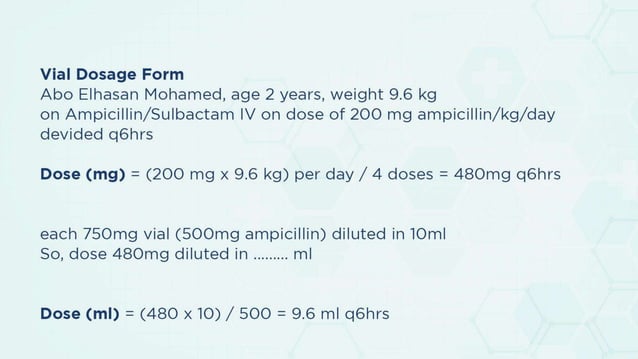 Dose Calculations | PPT