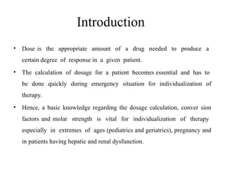 Dose calculations PPT, PH 1.12 - Copy.pptx