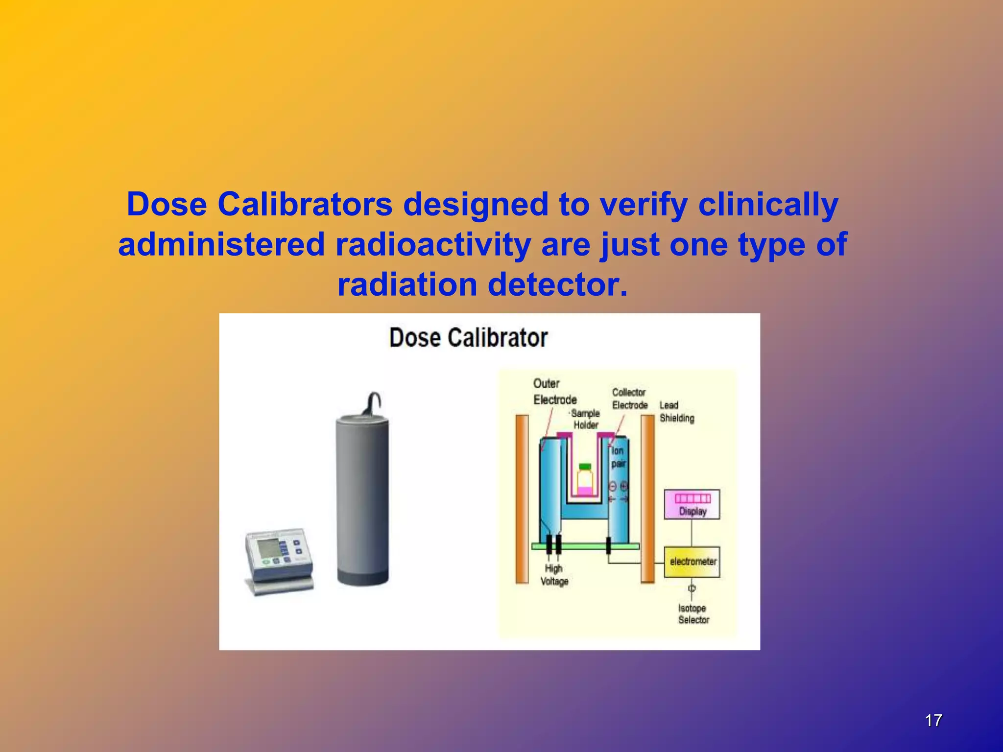 Dose calibrator | PPTX