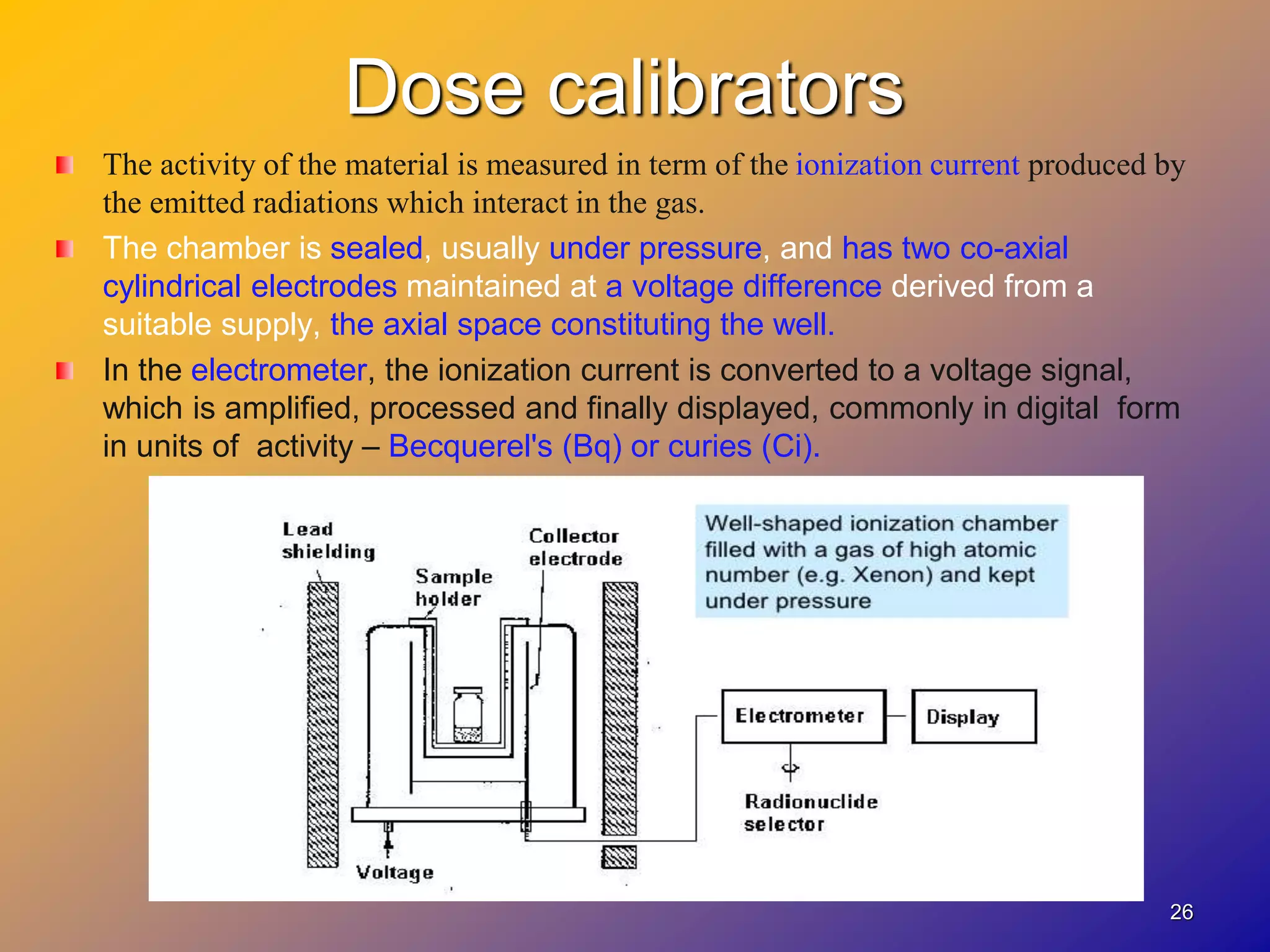 Dose calibrator | PPTX