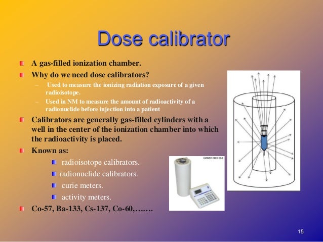Dose calibrator