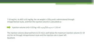 Dose conversion from animal to human | PPTX