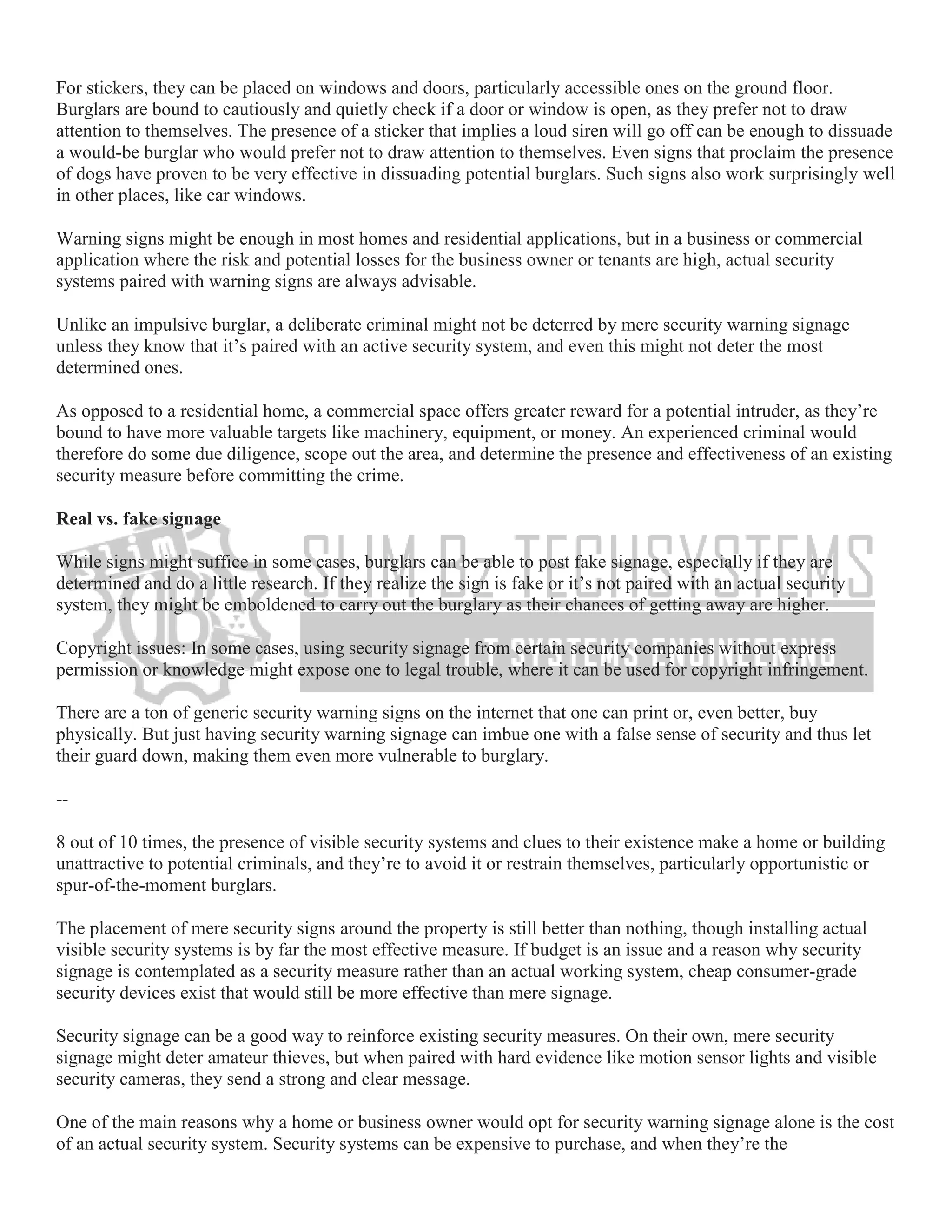 DO SECURITY SIGNS DETER CRIMINALS AND CRIMINAL BEAHVIOUR.pdf