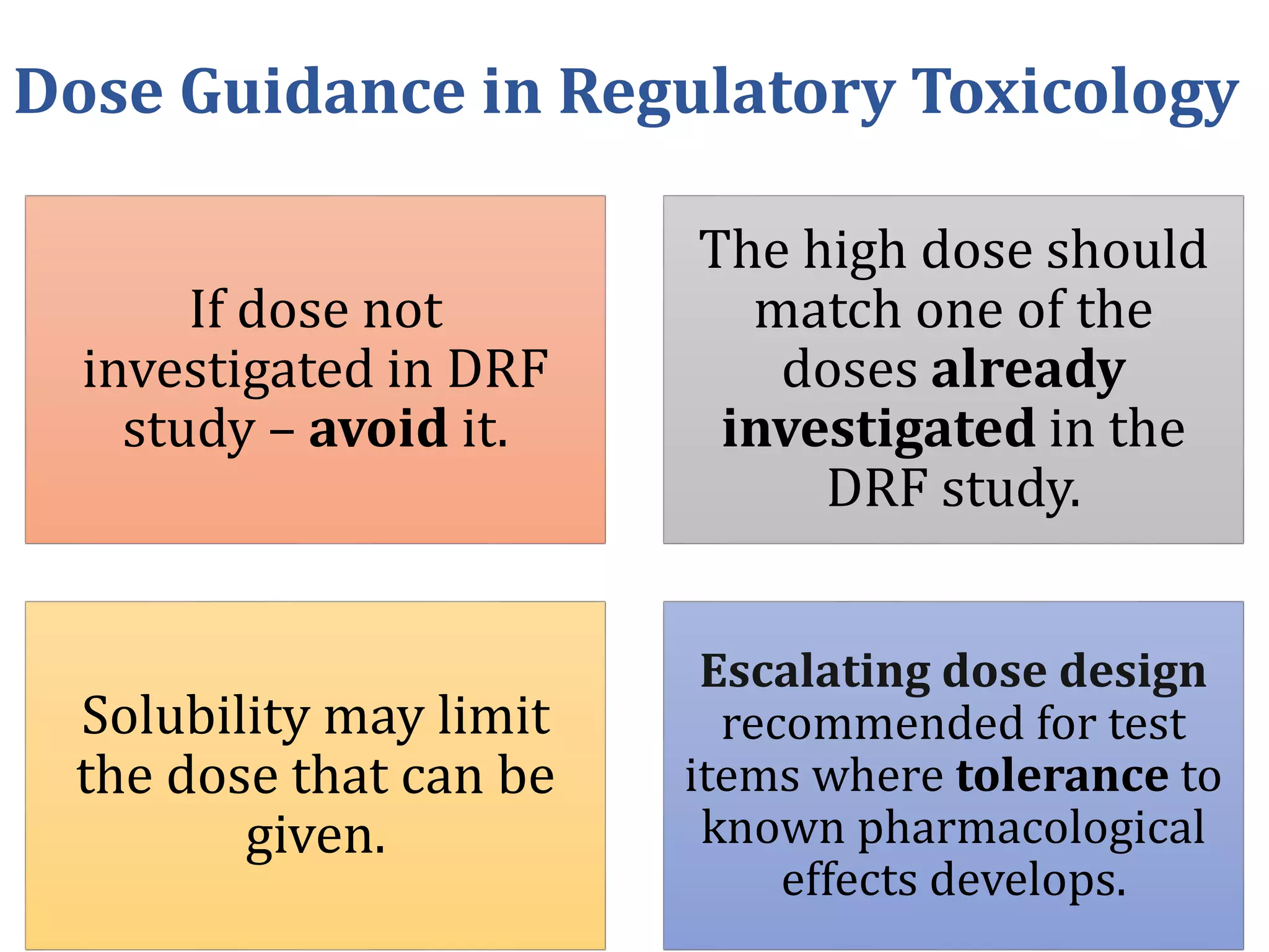 Dose determination in preclinical and clinical studies | PPTX