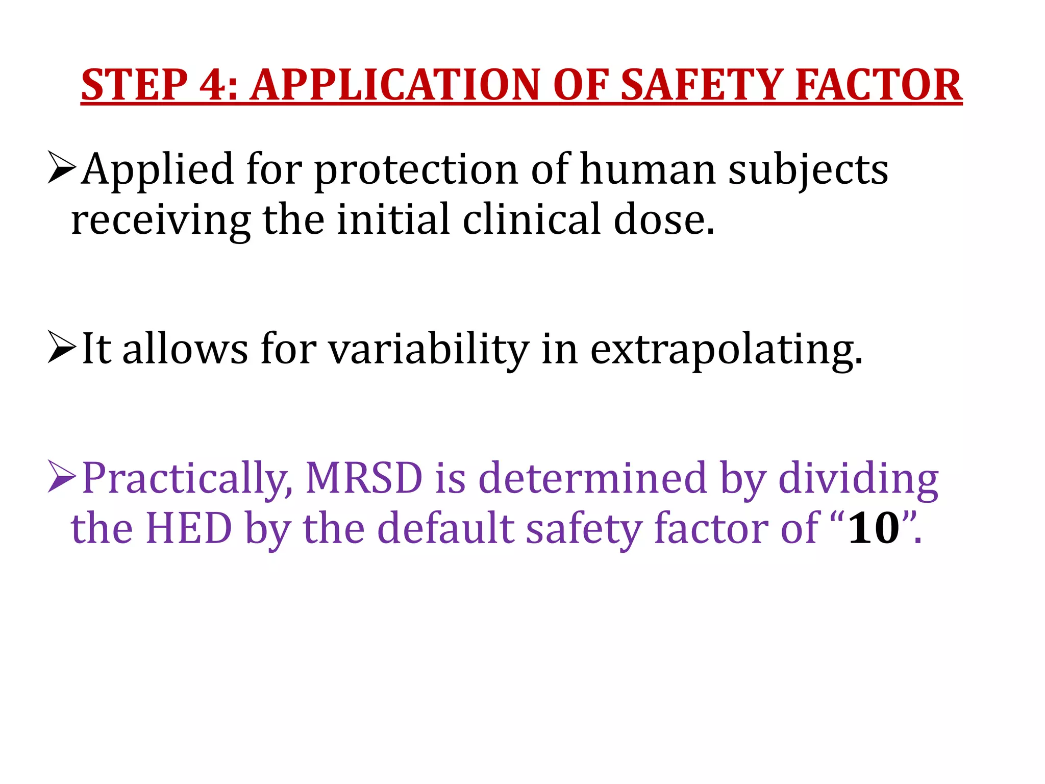 Dose determination in preclinical and clinical studies | PPTX