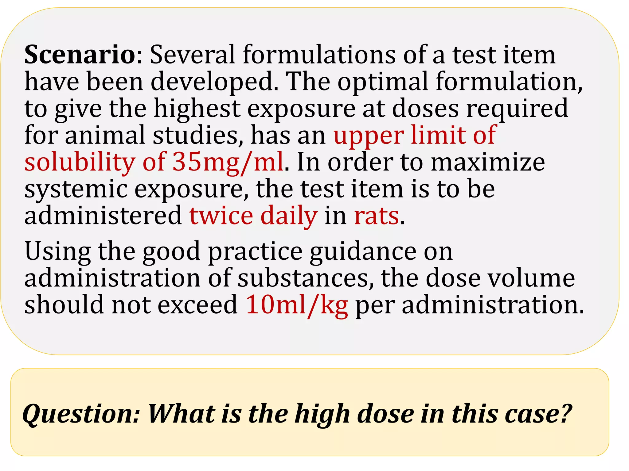 Dose determination in preclinical and clinical studies | PPTX