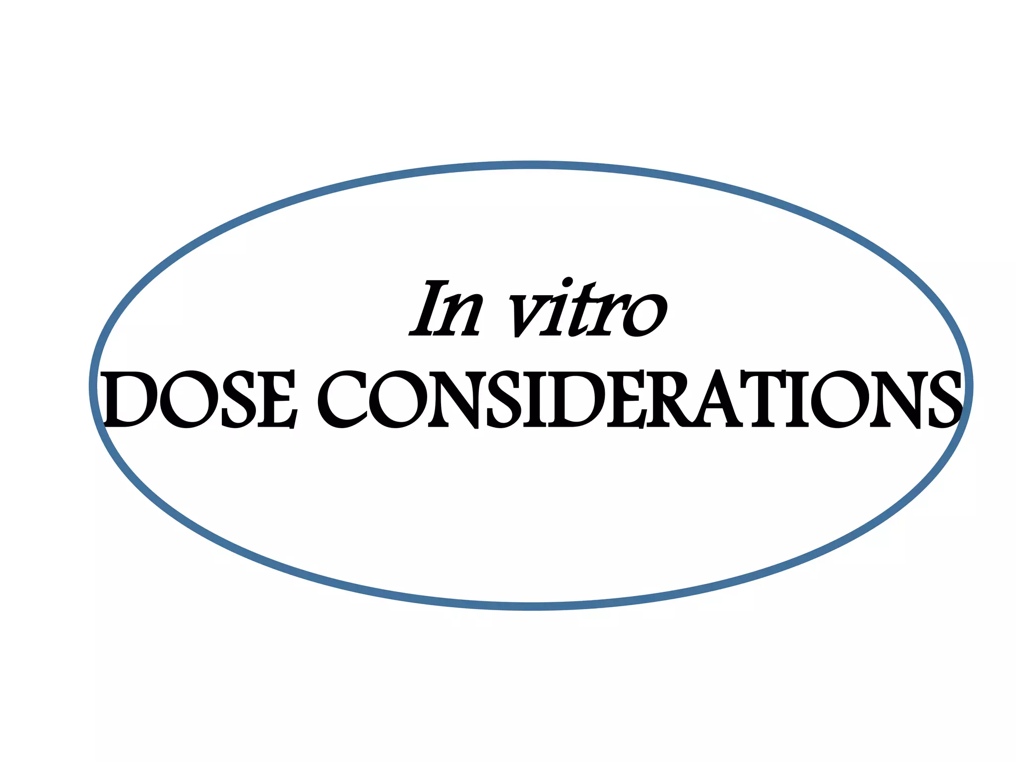 Dose determination in preclinical and clinical studies | PPTX