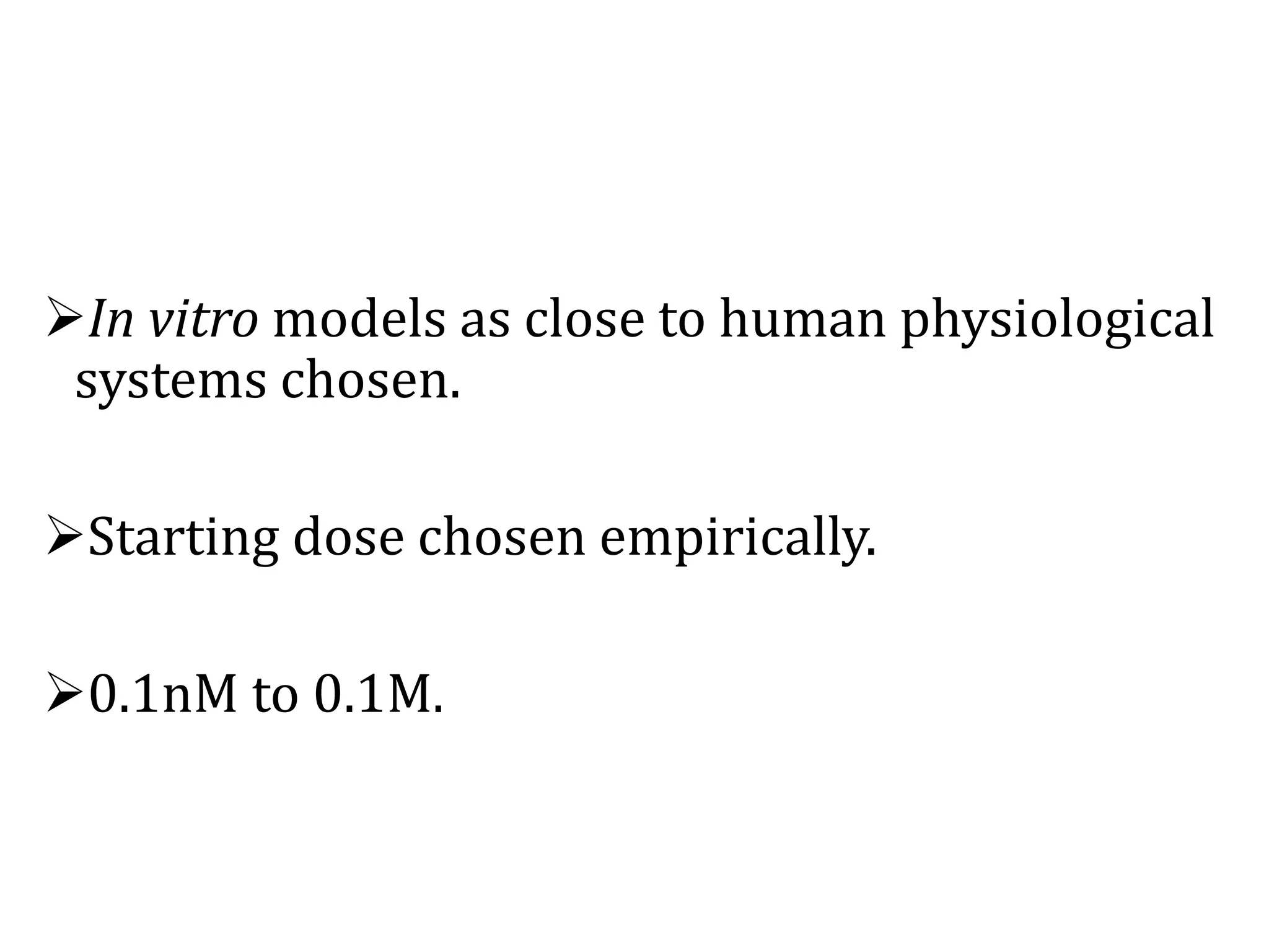 Dose determination in preclinical and clinical studies | PPTX