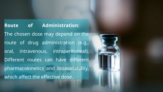 Dose Fixation in Pharmacological research_.pptx