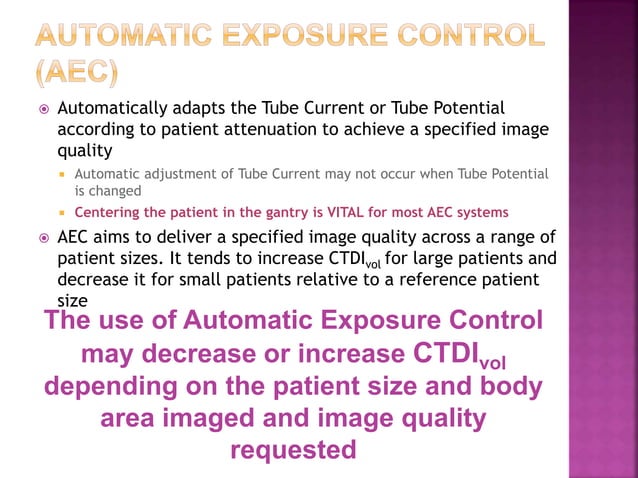 Dose Reduction Technique In Ct Scan Pptx Cameras And Camcorders